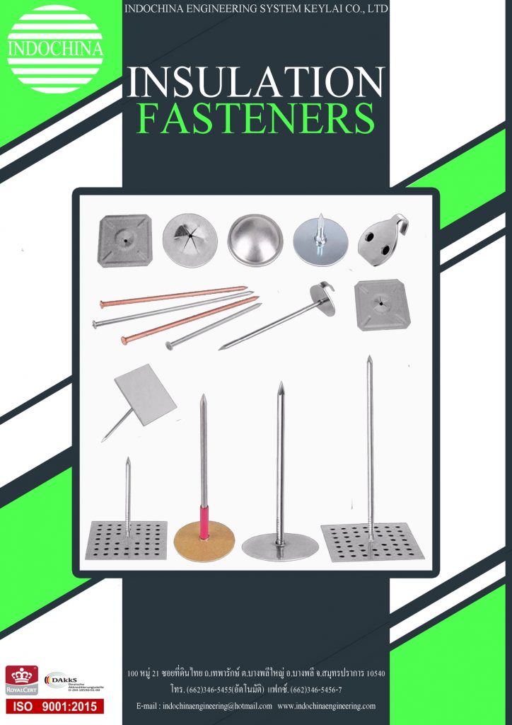 Insulation Fasteners Catalog | INDOCHINA
